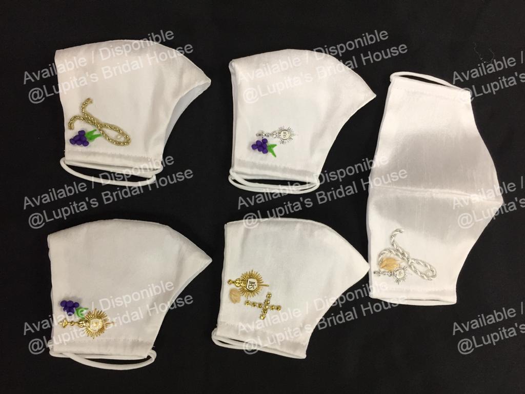 First Communion Mask – LUPITA'S BRIDAL HOUSE